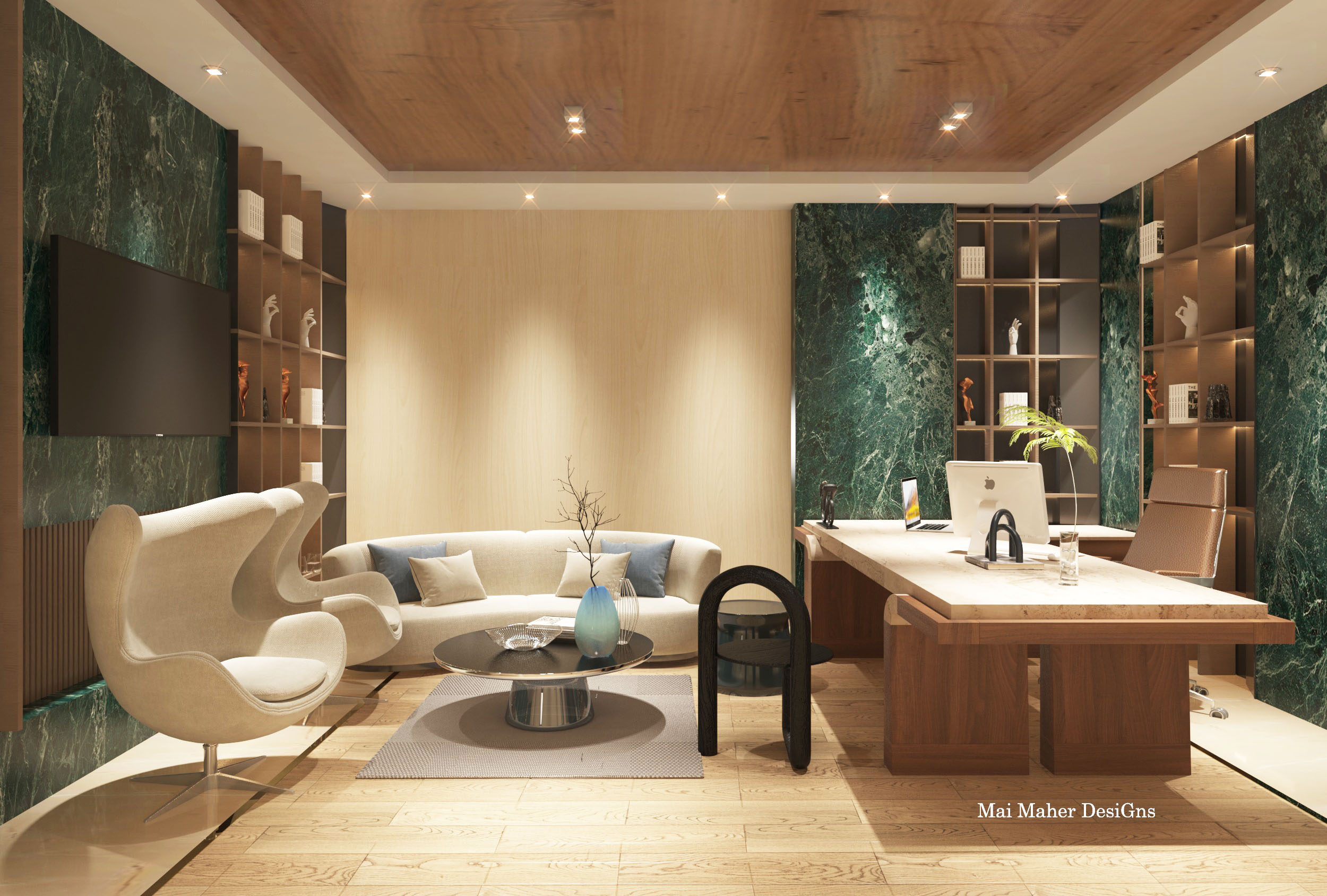 Khabeer Architecture&Interior designs - Mai Maher Designs