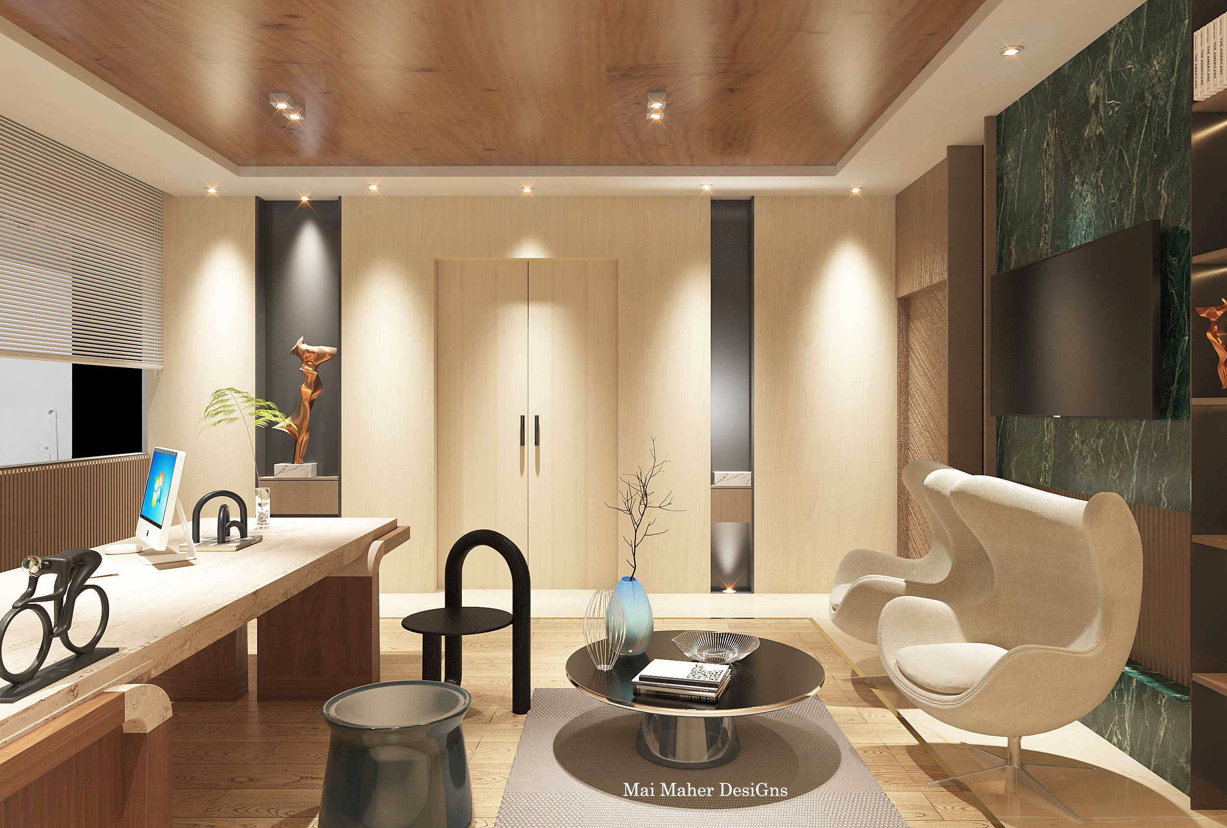 Khabeer Architecture&Interior designs - Mai Maher Designs